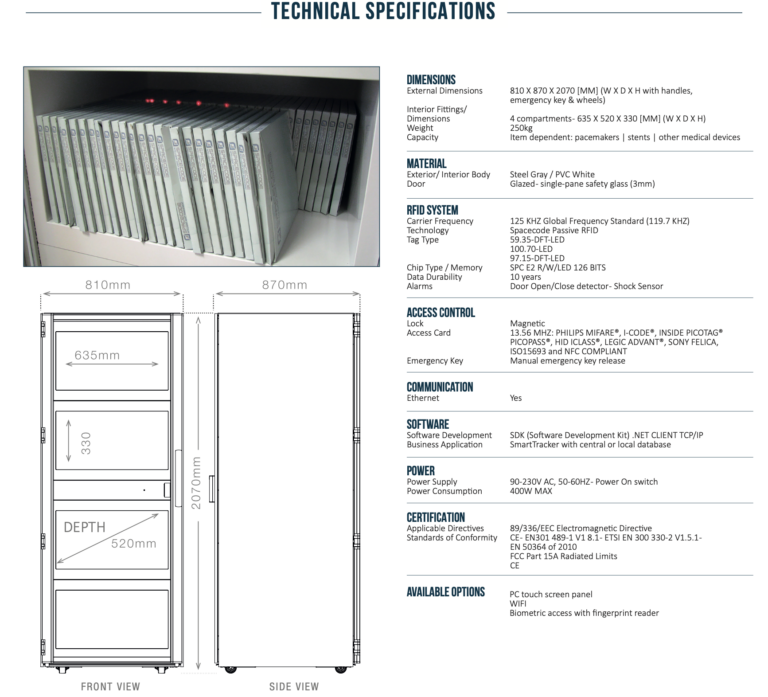 Spacecode Cabinet - 1D - Healthcare Spacecode